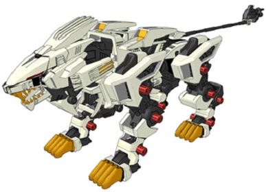 Zoids Liger Zero Transformations