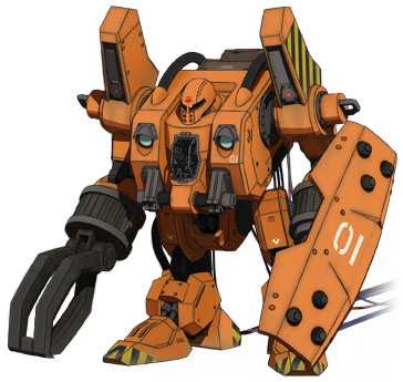 MW-01 Mobile Worker 01-shiki Shokikei - Mecha (95020) - AniDB