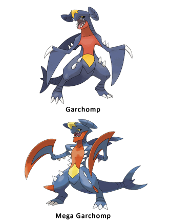 Gabite Evolution Mega