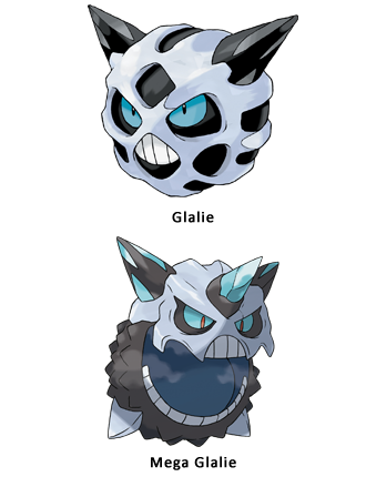 Pokemon Glalie Mega Evolution